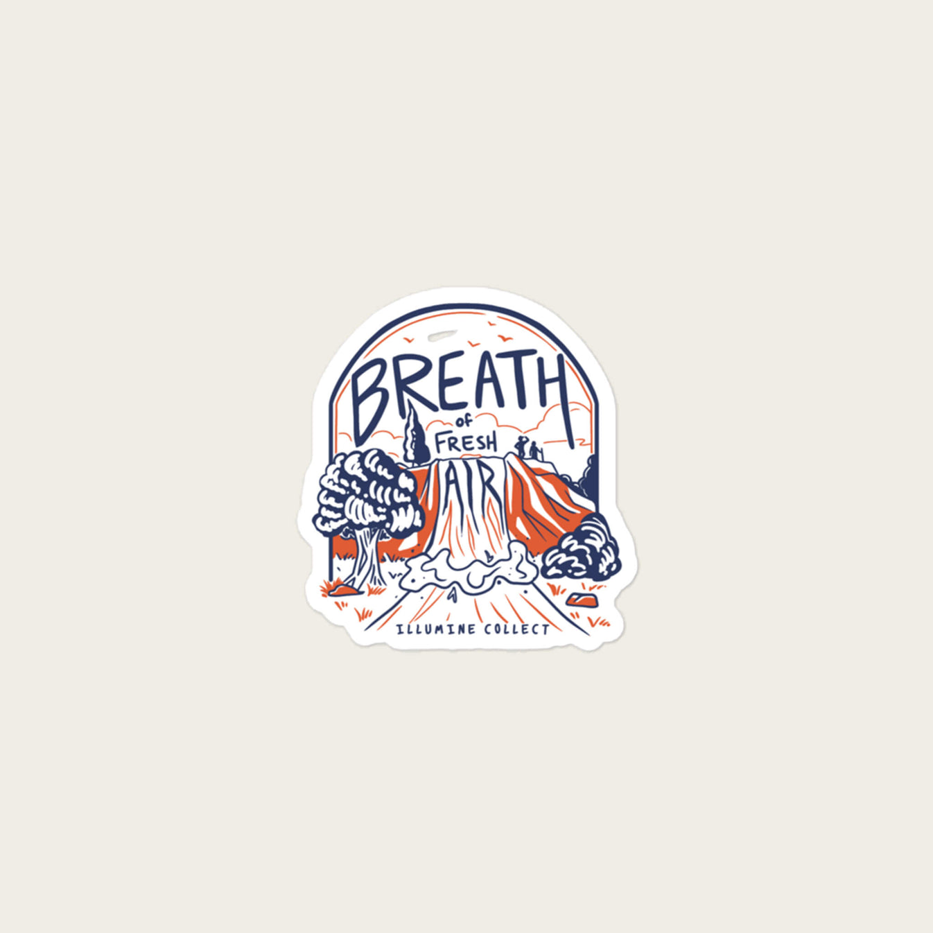 Breath of Fresh Air Sticker – Illumine Collect